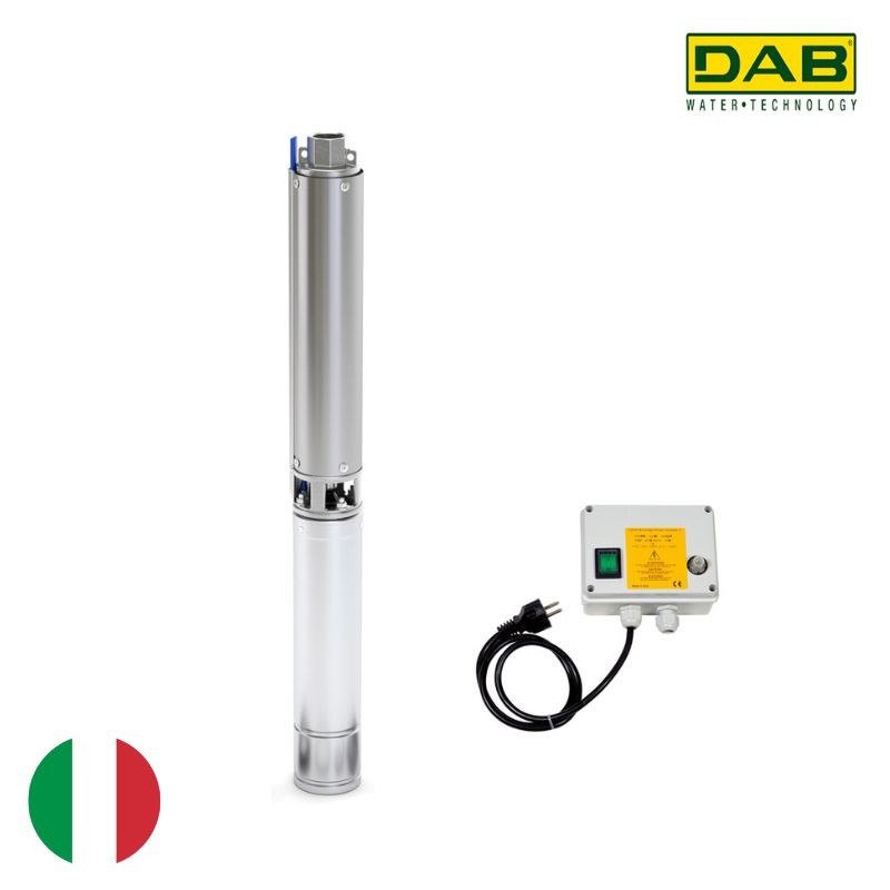 Kit Pompe de forage Dab S4 3 m3/h prêt à poser